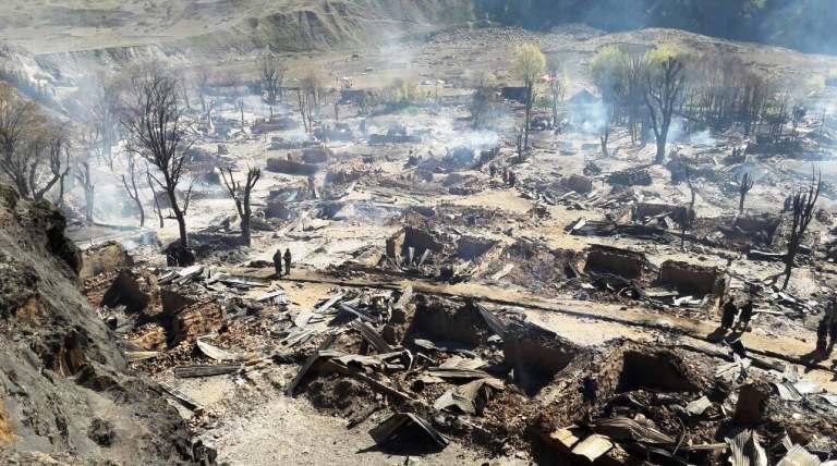 Destroyed Madwah Village Residents Will Migrate For Winter